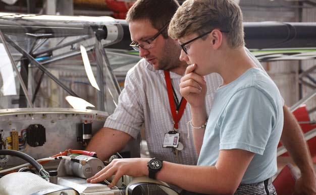 Work experience photo - Careers in Aerospace