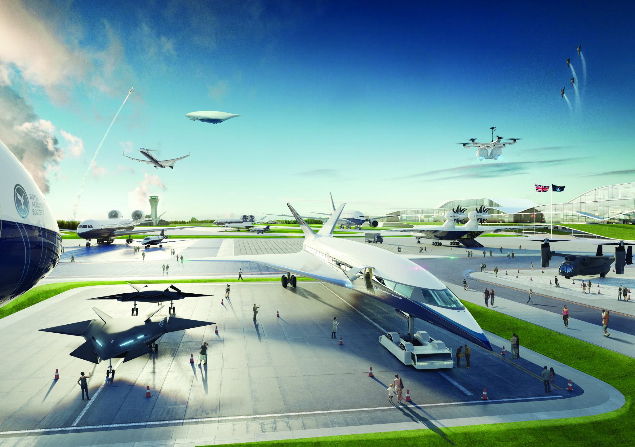 Future aircraft image - Careers in Aerospace